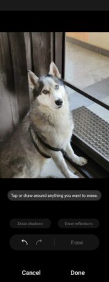 Galaxy S22's reflection and shadow eraser features now available on ...