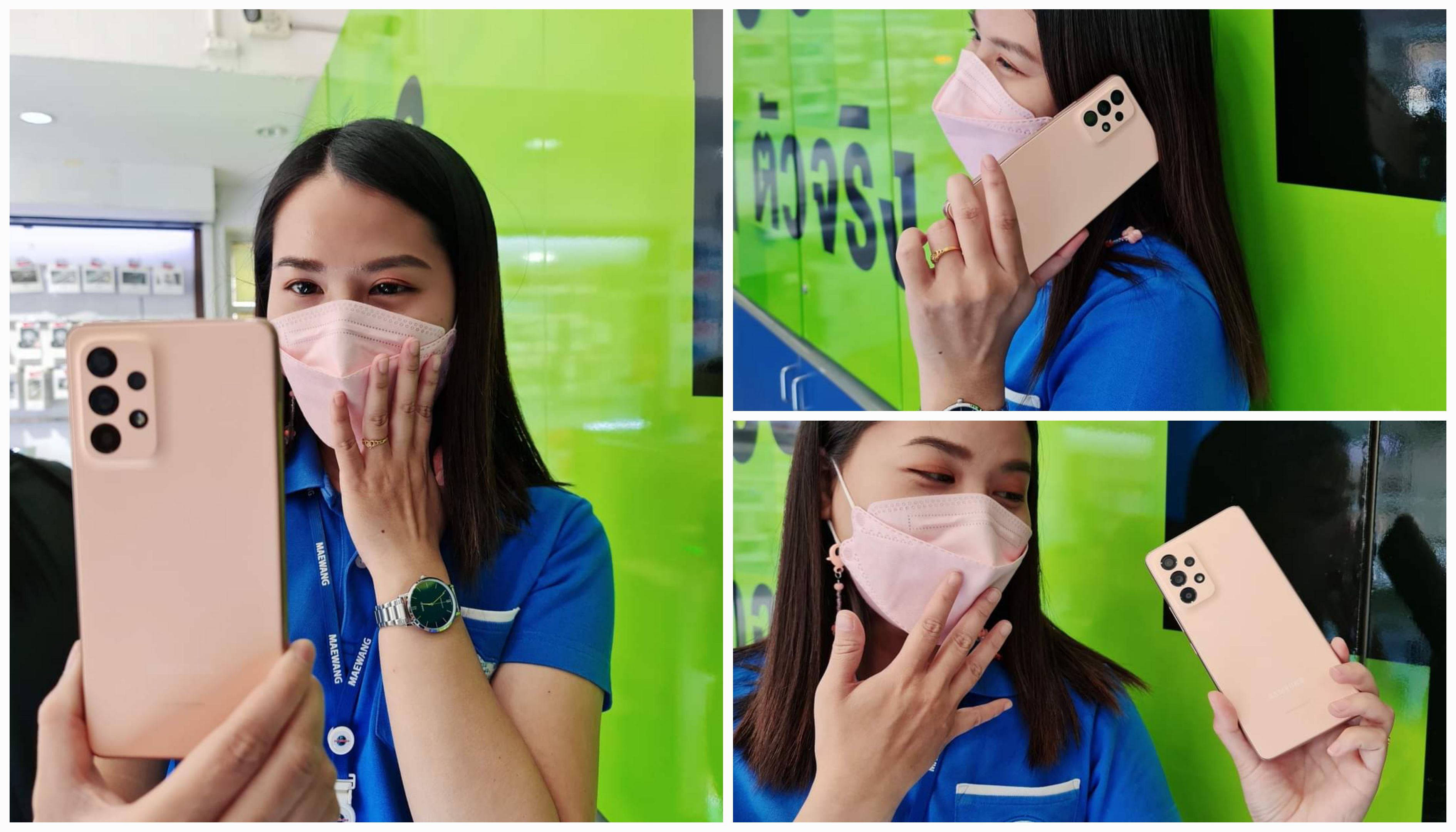 Galaxy A53 leaks again, apparently straight from a Samsung offline ...