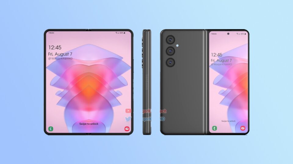 New Galaxy Z Fold 4 concept images hint towards an improved design ...