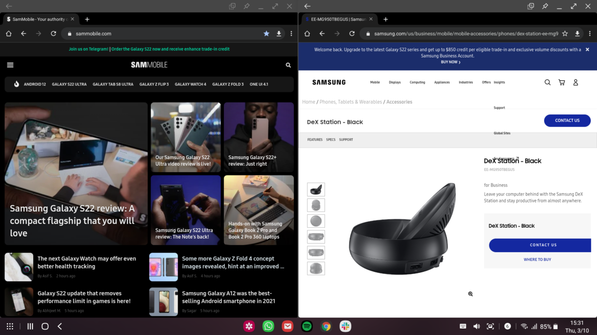 Living life with Samsung DeX exclusively, part 1: The journey begins ...
