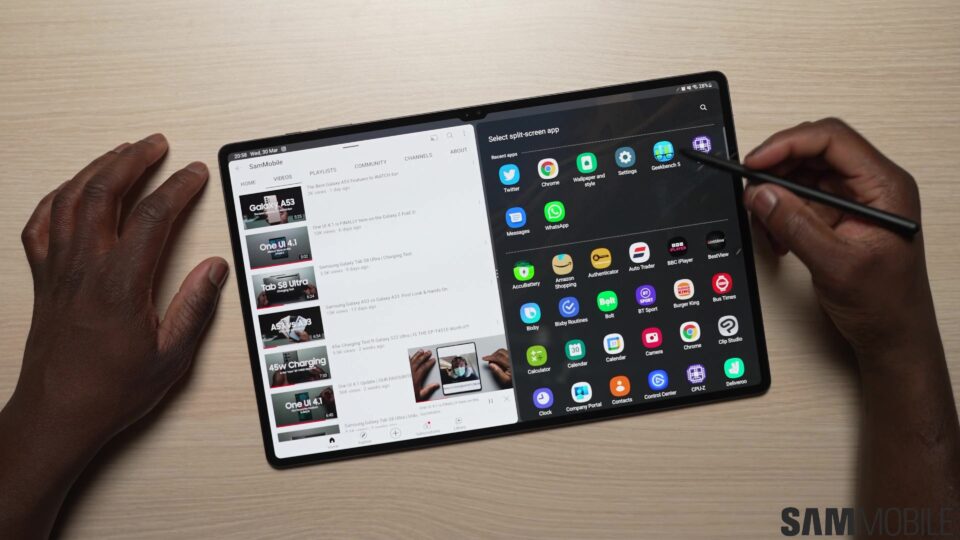Samsung should have played a part in Google's Android 12L for tablets ...