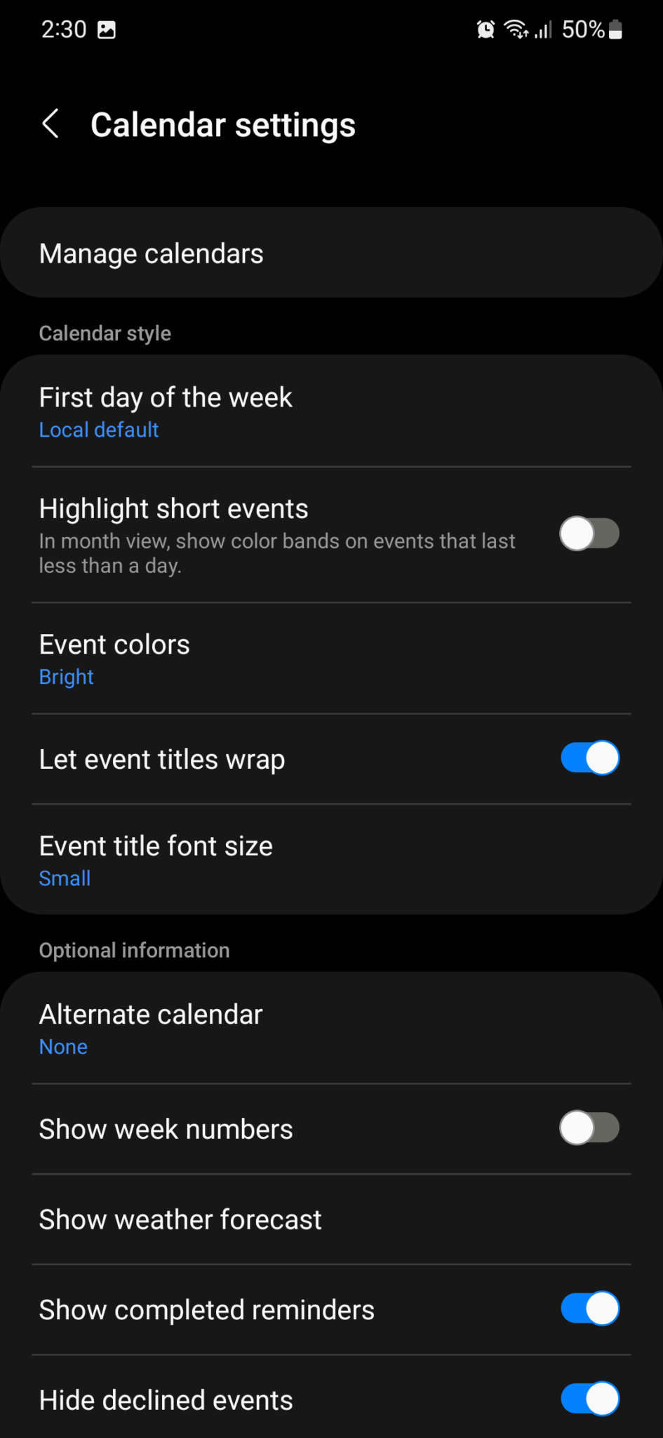 Samsung Calendar now provides you with colorful event labels - SamMobile