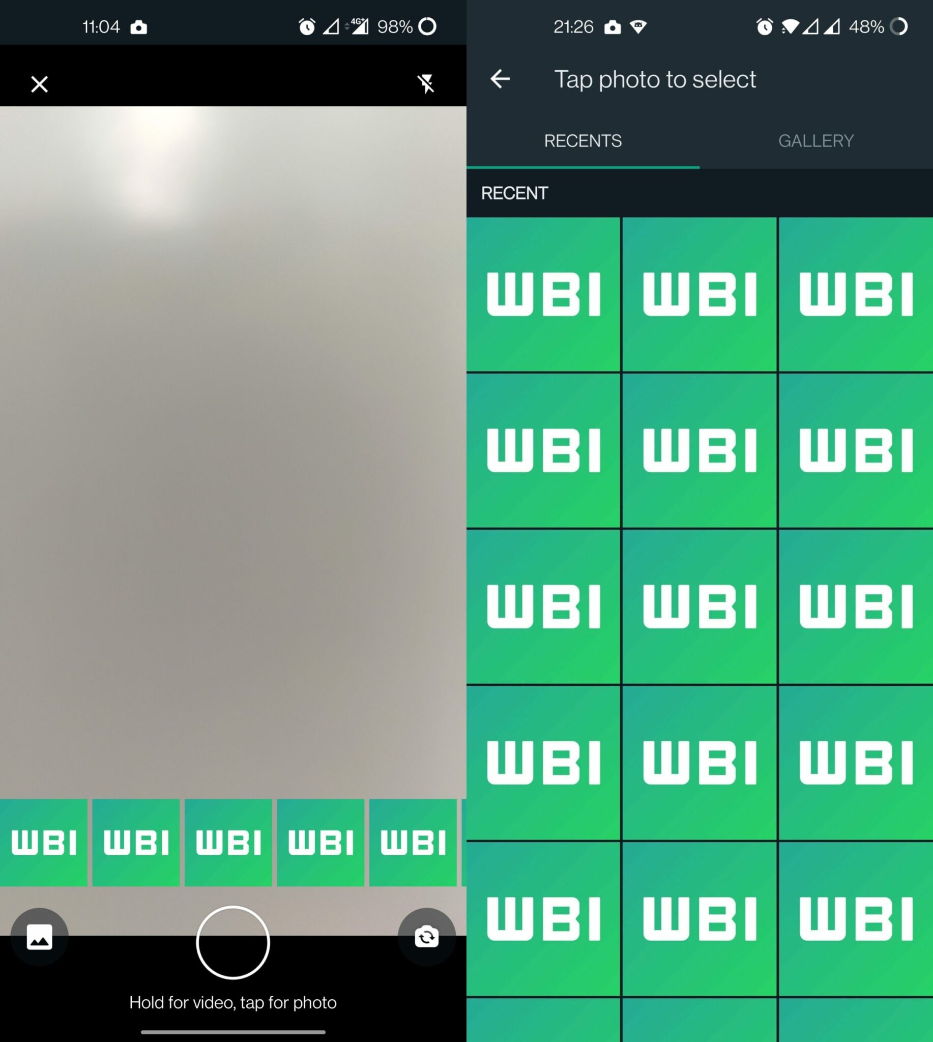 Latest WhatsApp beta brings revamped camera interface - SamMobile