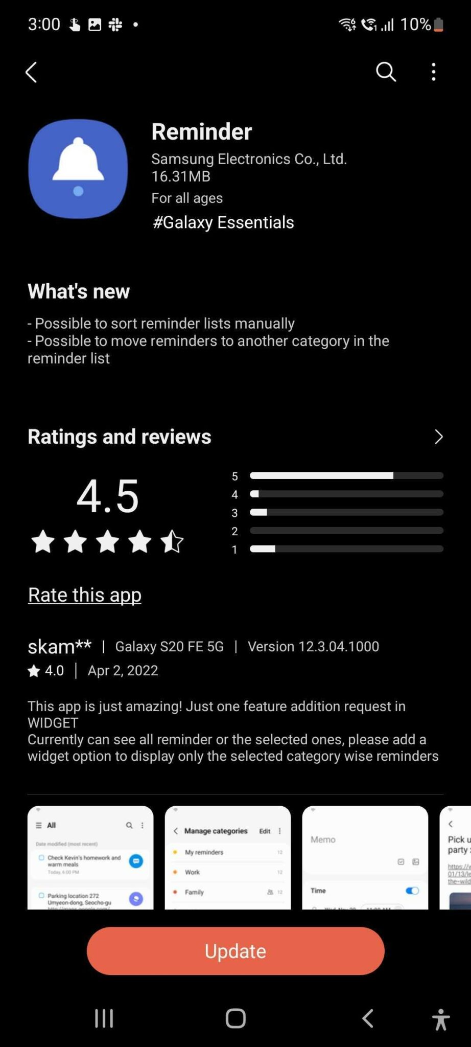 Samsung Reminder gets a new update with better reminder management ...