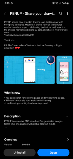 Samsung PENUP app update adds very useful drawing options - SamMobile ...