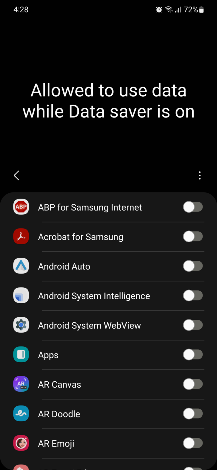 How to set up Data Saver on your Samsung Galaxy phone running One UI ...