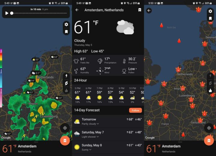 Best weather apps in 2022 for your phone - SamMobile - SamMobile