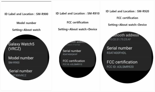 Galaxy Watch 5 model numbers get confirmation from the FCC - SamMobile