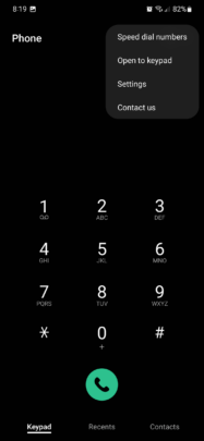One UI tip: Force the Samsung Phone app to always open to keypad ...