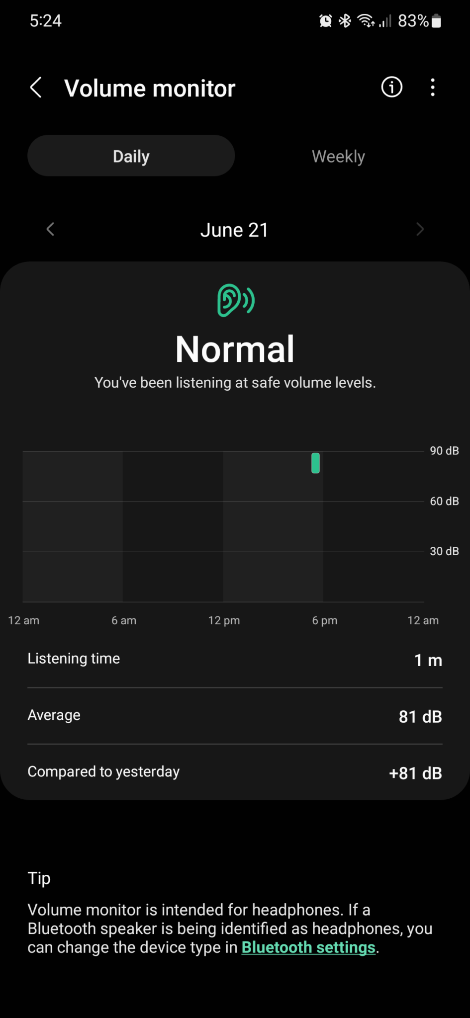 Samsung One UI tip: Keep your ears safe with Volume Monitor - SamMobile