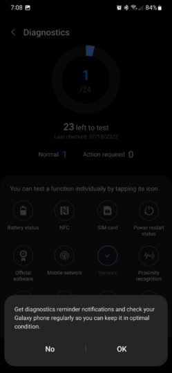 Samsung One UI tip: Check your Galaxy device for faulty hardware ...