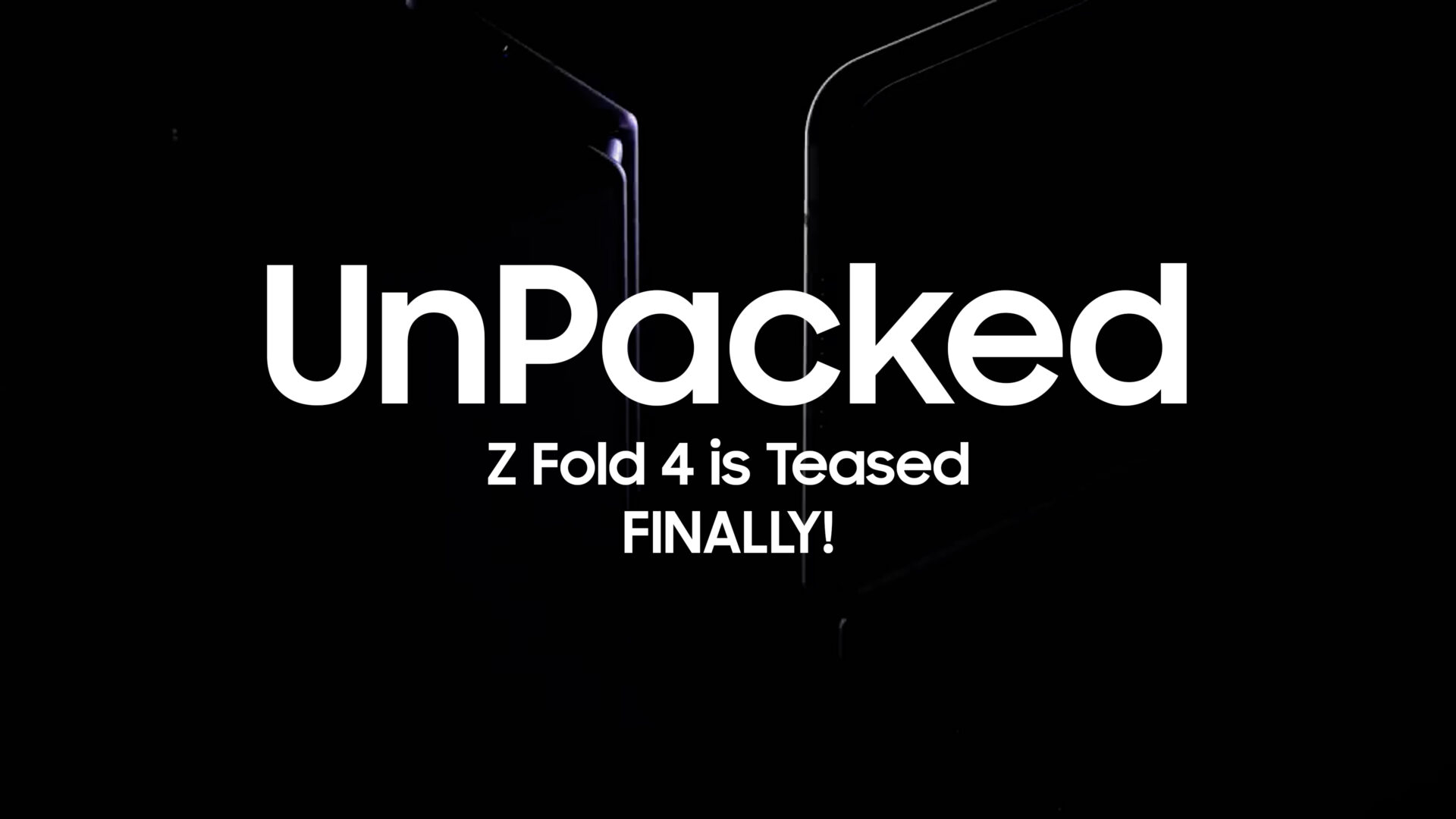 We check out Samsung's latest Unpacked teaser trailer in a new video ...