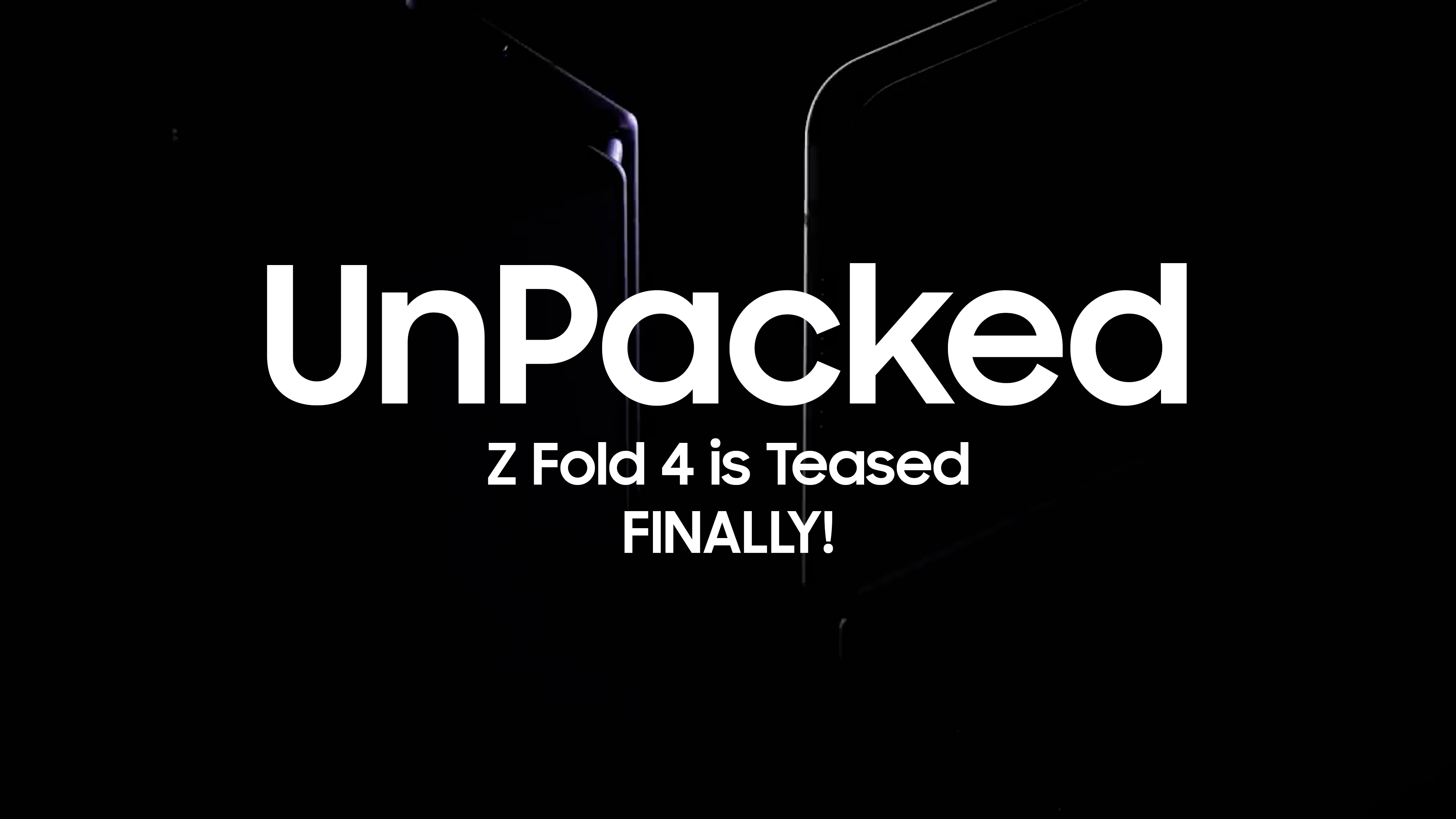 We check out Samsung's latest Unpacked teaser trailer in a new video ...