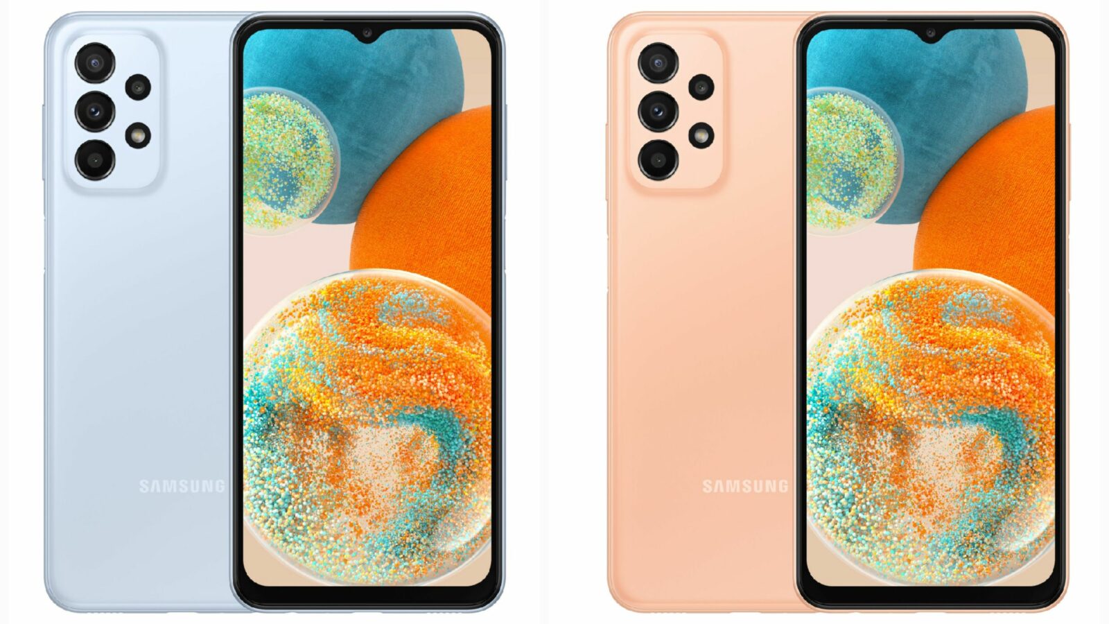 More official Galaxy A23 5G press renders and specifications leak ...