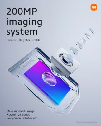 Xiaomi 12T Pro uses Samsung’s 200MP ISOCELL HP1 camera sensor - SamMobile