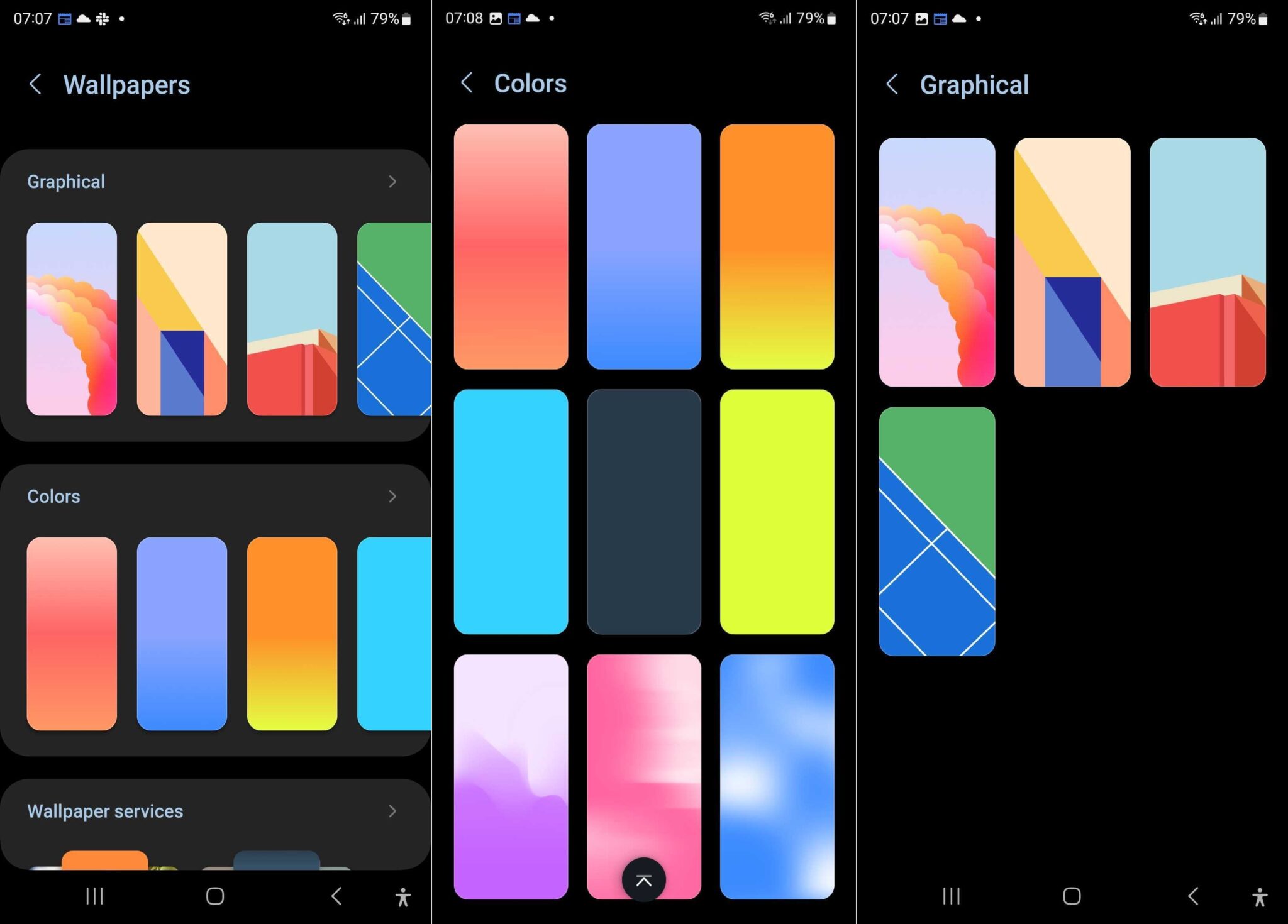 One UI 5.0 fixes a wallpaper variety issue on Samsung Galaxy phones ...