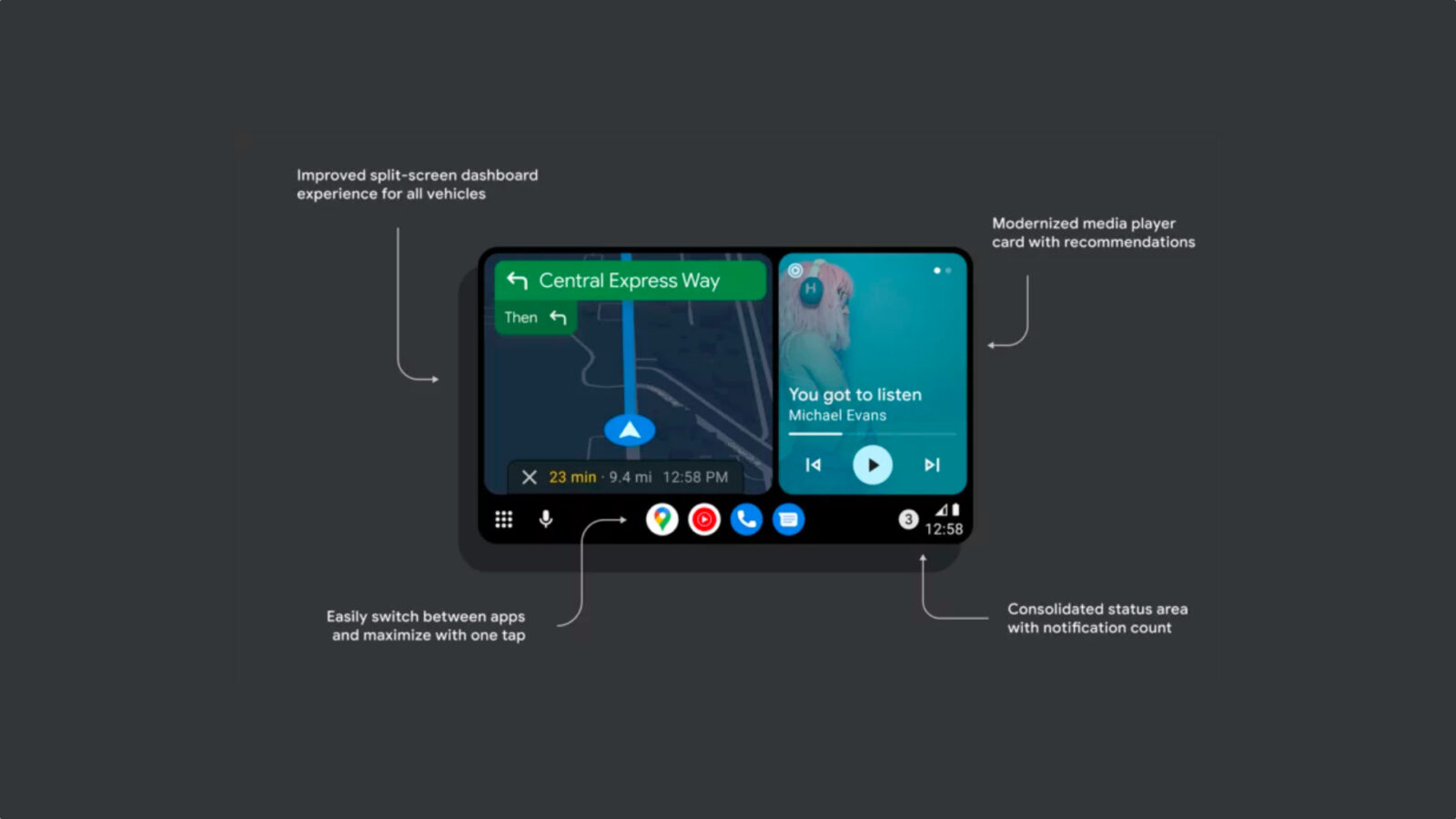 Android Auto's revamped UI design is finally available, but there's a catch - SamMobile
