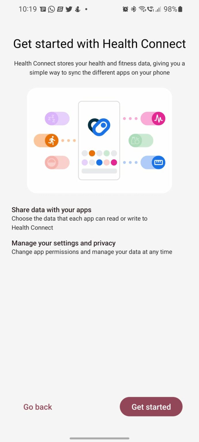 Google and Samsung's Health Connect system is now available for users ...