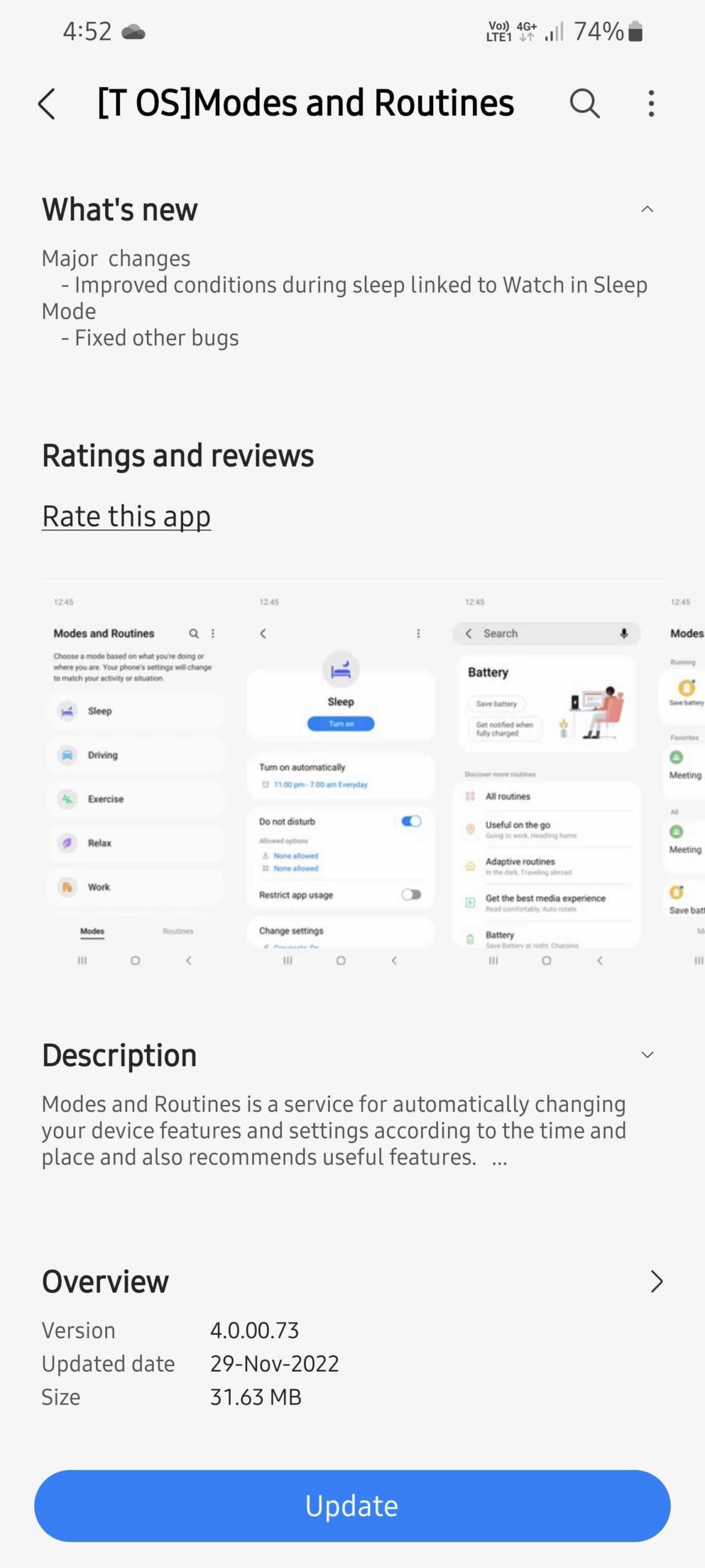 Samsung's Modes and Routines app gets updated with better sleep mode features - SamMobile