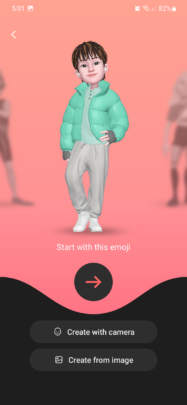 Using Samsung's AR Emoji to create stickers, call and lock screen videos - SamMobile