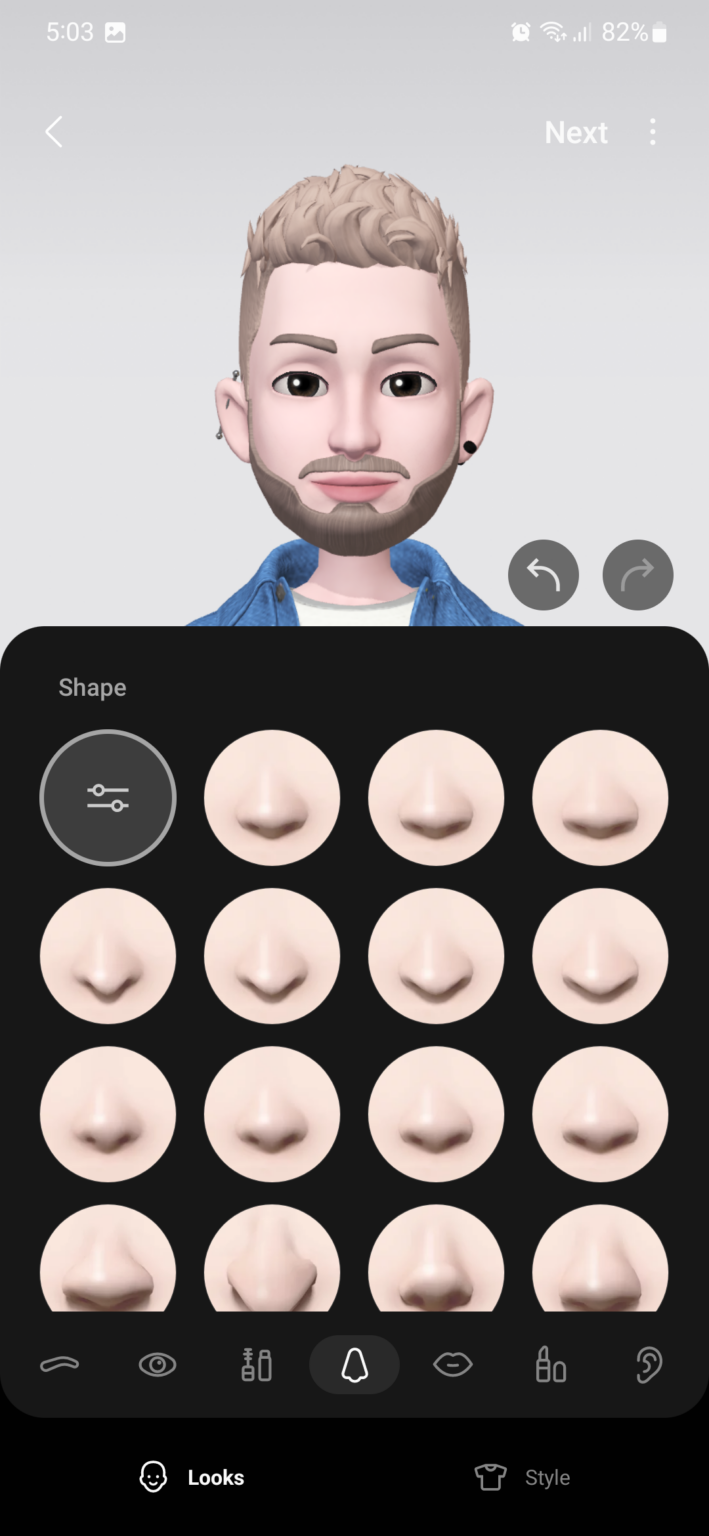 Using Samsung's AR Emoji to create stickers, call and lock screen ...