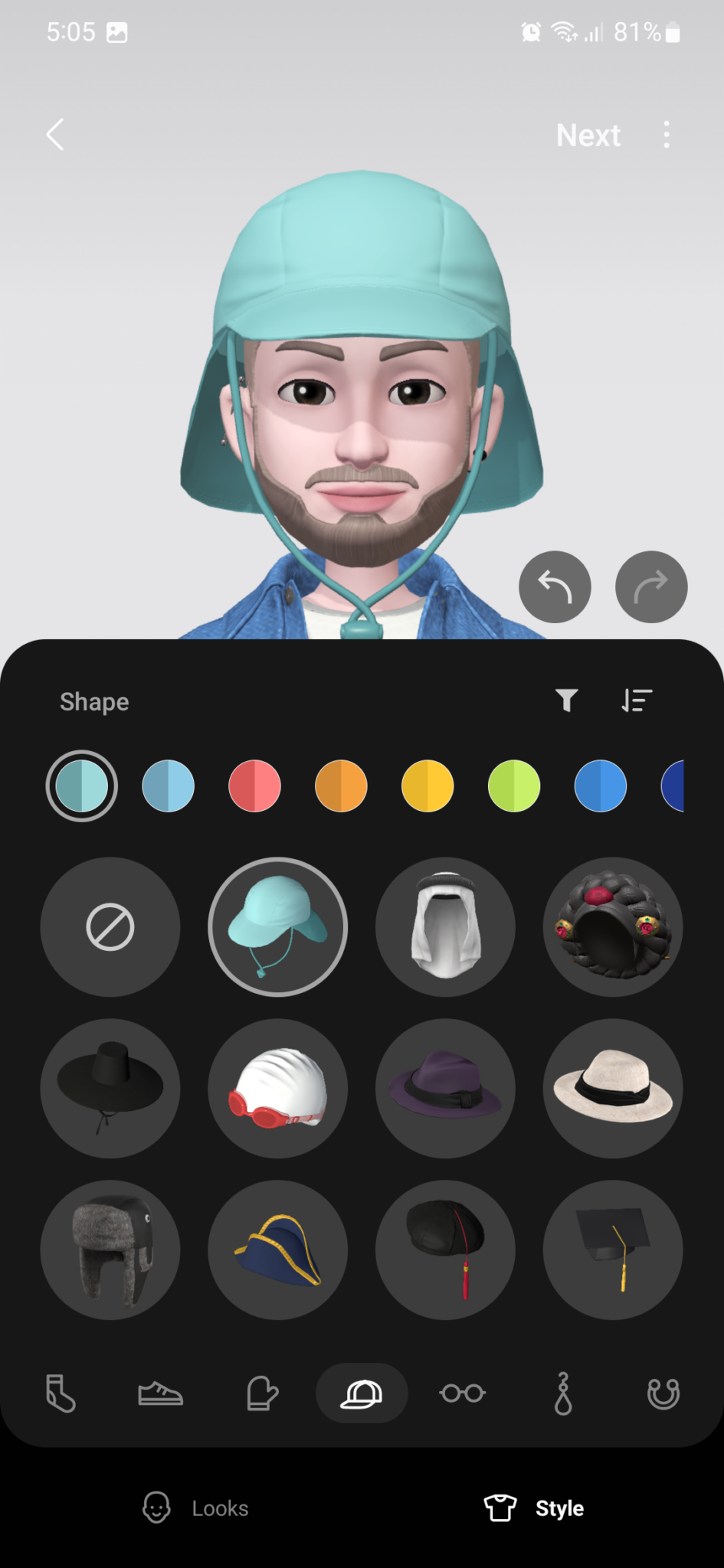 Using Samsung's AR Emoji to create stickers, call and lock screen ...