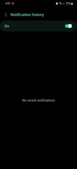 One UI feature focus: Track notifications using Notification history ...