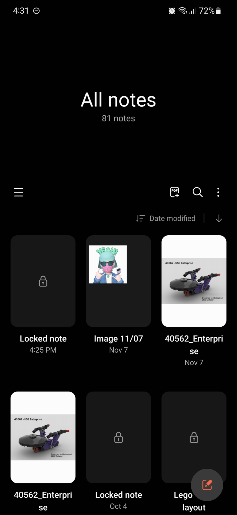 Secure your Samsung Notes documents with a fingerprint or password ...