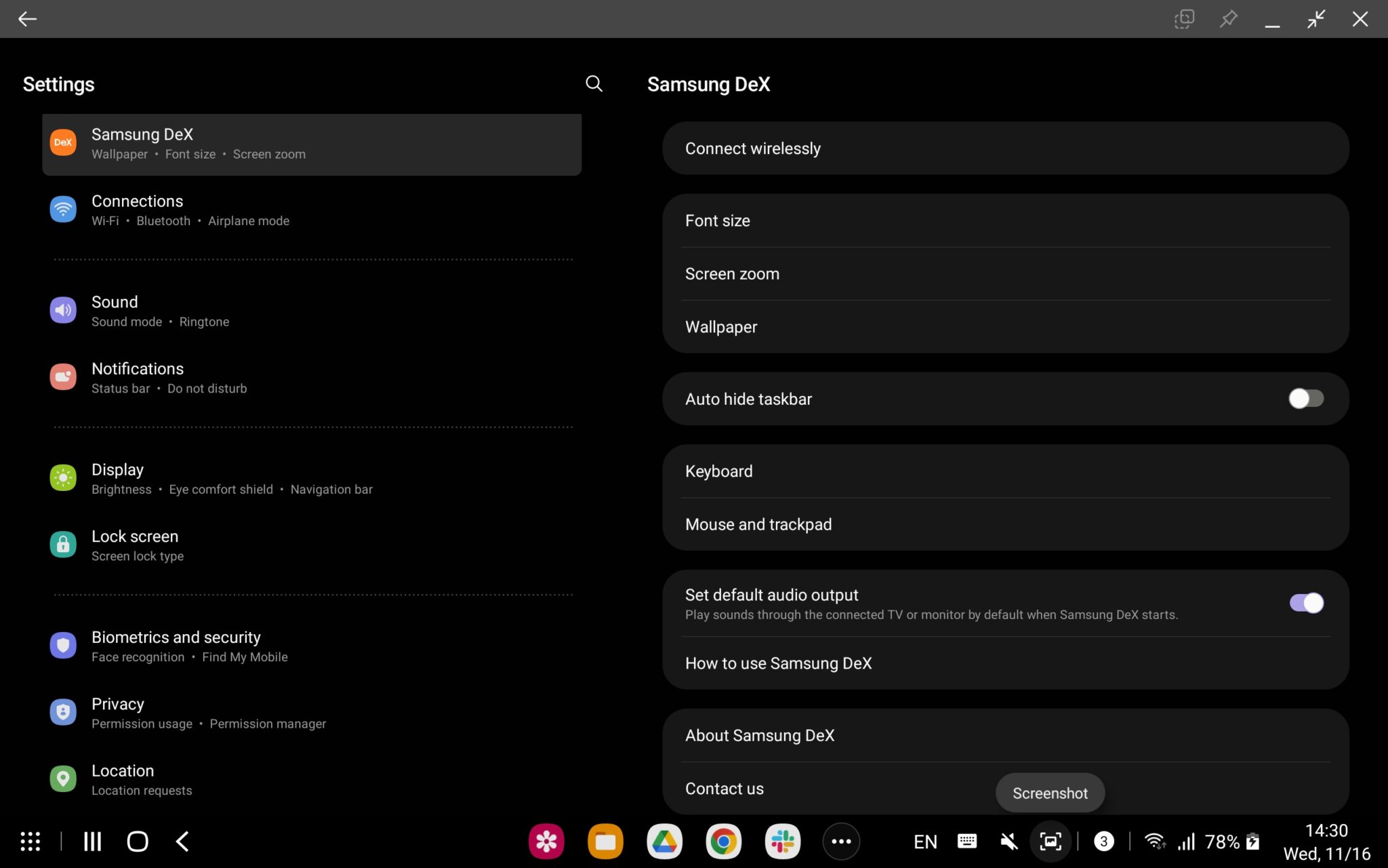 One UI 5.0 feature focus: New Samsung DeX taskbar Finder and settings ...