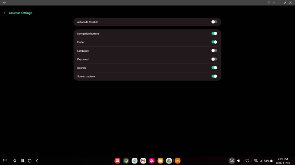 One UI 5.0 feature focus: New Samsung DeX taskbar Finder and settings ...
