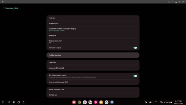 One UI 5.0 feature focus: New Samsung DeX taskbar Finder and settings ...