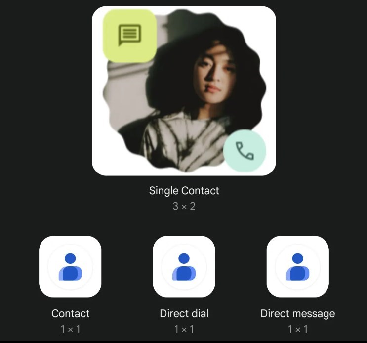 Google Contacts homescreen widget gets a Material You makeover - SamMobile