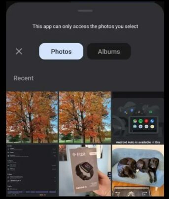Google Voice is the first app to use Android 13's new image picker ...