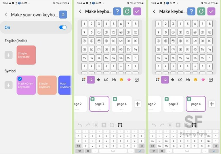 Good Lock's Keys Cafe module gets One UI 5.0 emojis and MathxChem ...