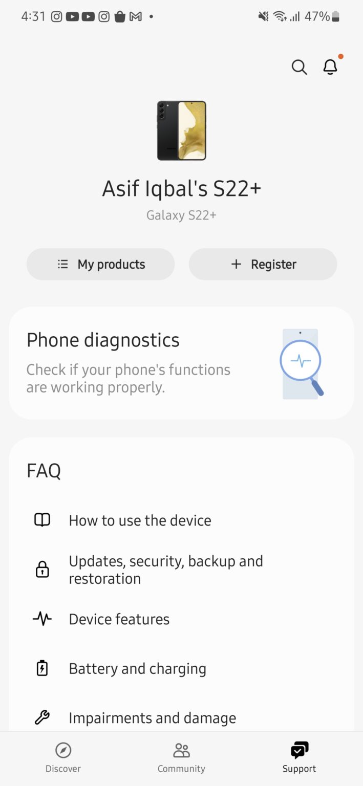 Samsung Members app updated with new UI, Android 13 themed icon - SamMobile
