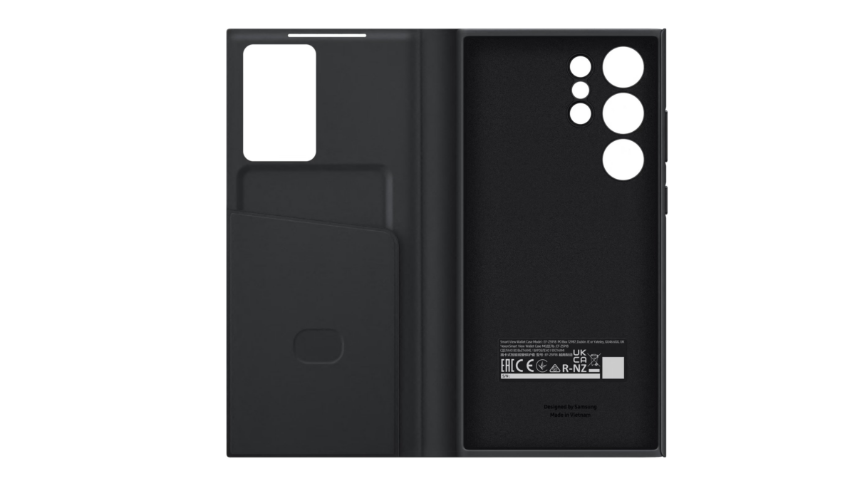 Here's what the Galaxy S23 Ultra S-View Flip Cover looks like - SamMobile