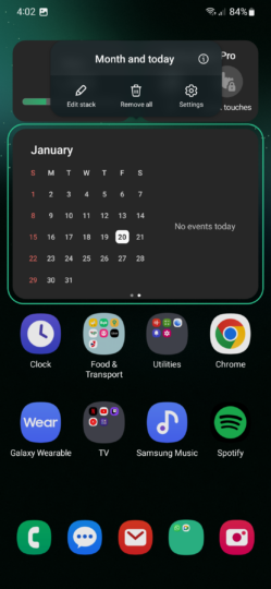 One UI 5.0 feature focus: Create home screen widget stacks - SamMobile