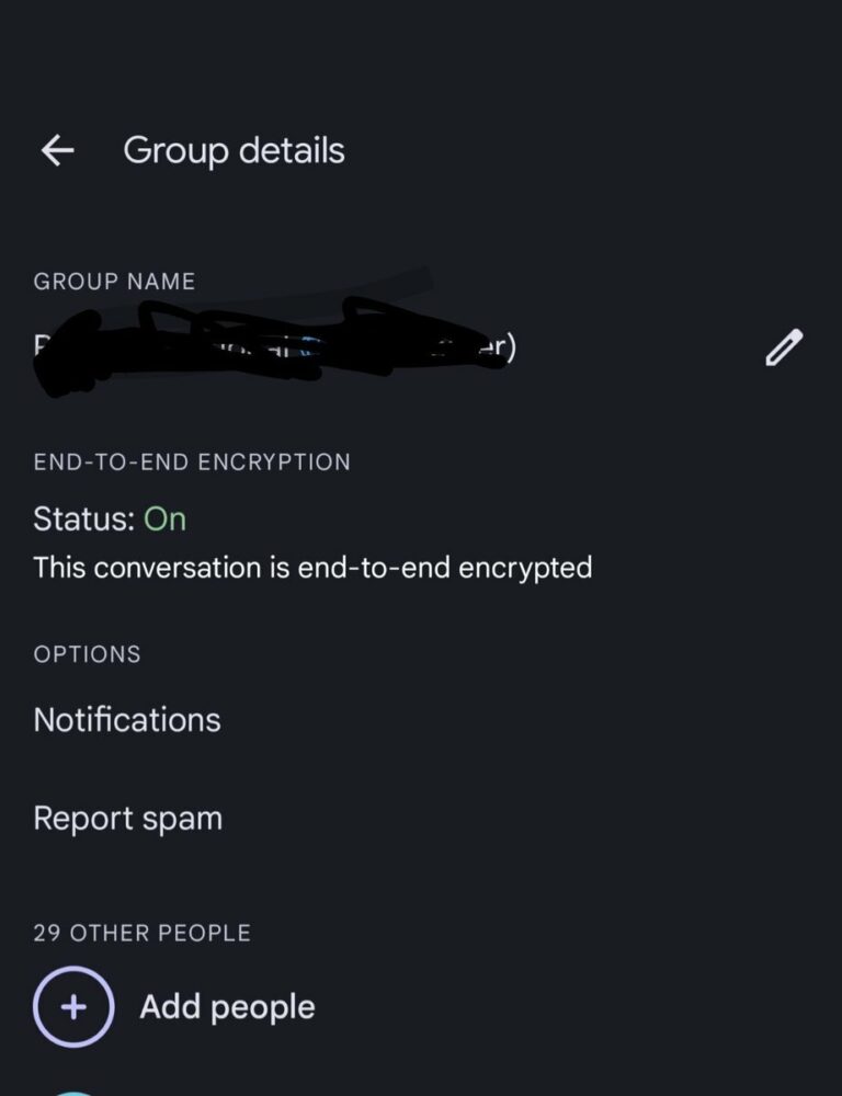 Google Messages gets end-to-end encryption for 100-person-group-chats ...