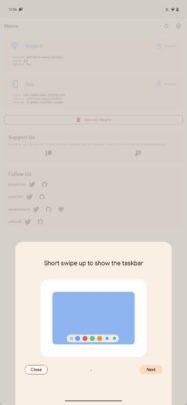 You can easily access the transient taskbar in Android 13 QPR2 Beta 2 ...
