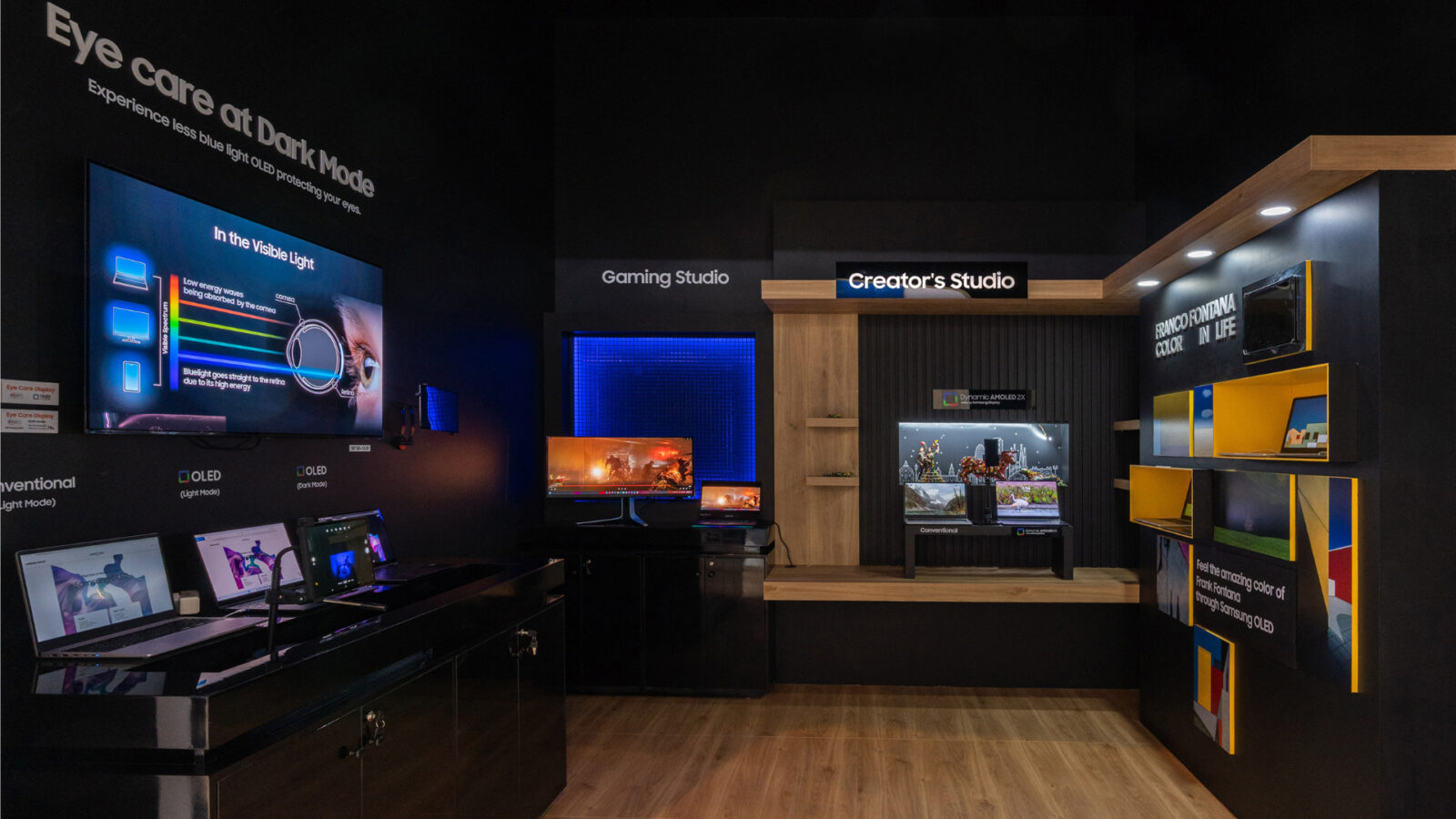 Samsung showcases durability and performance of its OLED panels at MWC ...