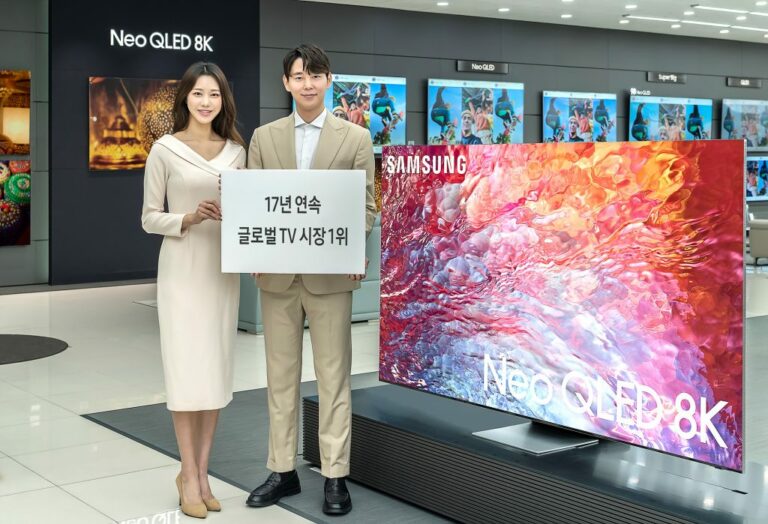 Samsung becomes the number one TV brand globally for 17 years in a row ...