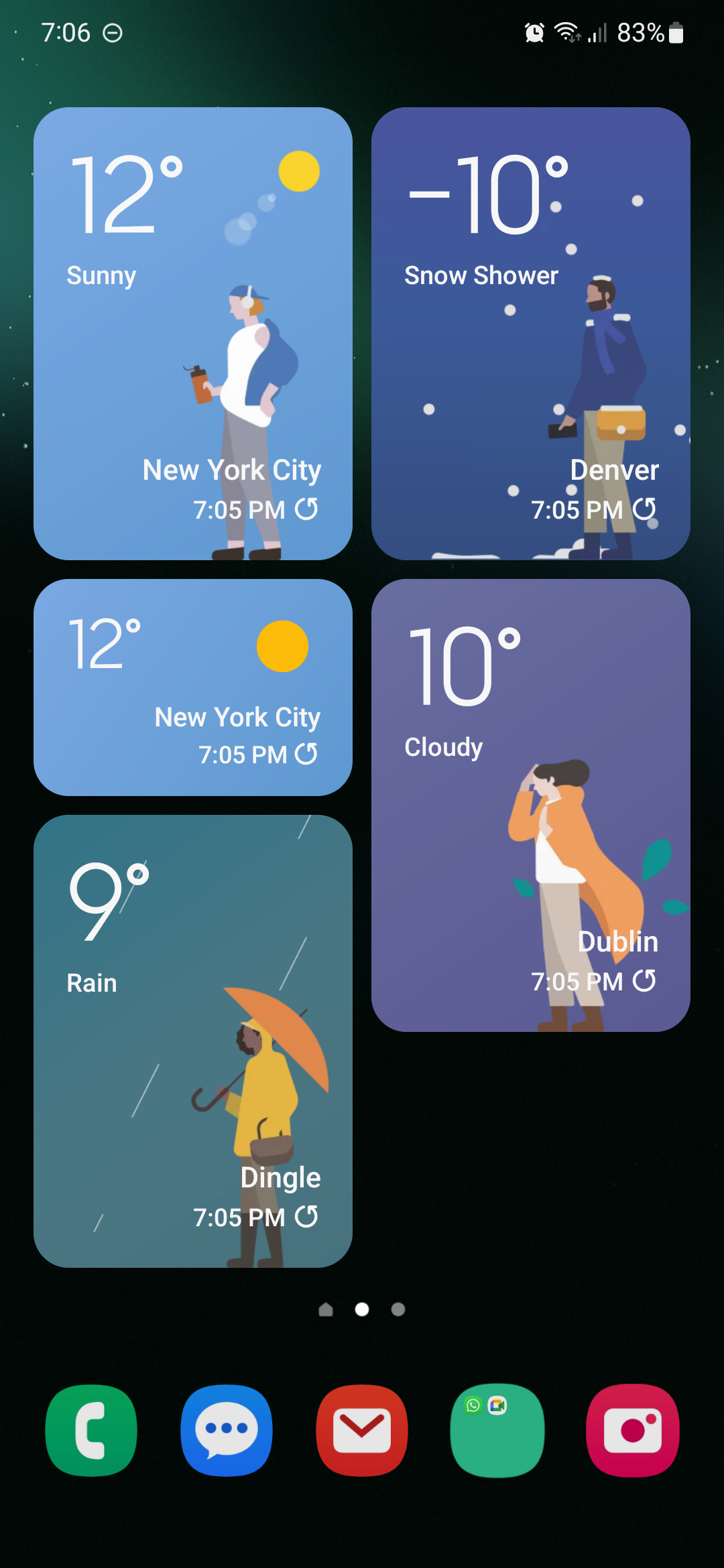 One UI 5 1 Feature Focus Samsung s New Dynamic Weather Widget SamMobile