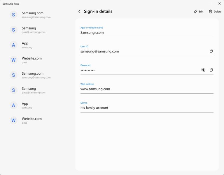 Samsung Pass is now live on the Microsoft Store for Windows PCs - SamMobile
