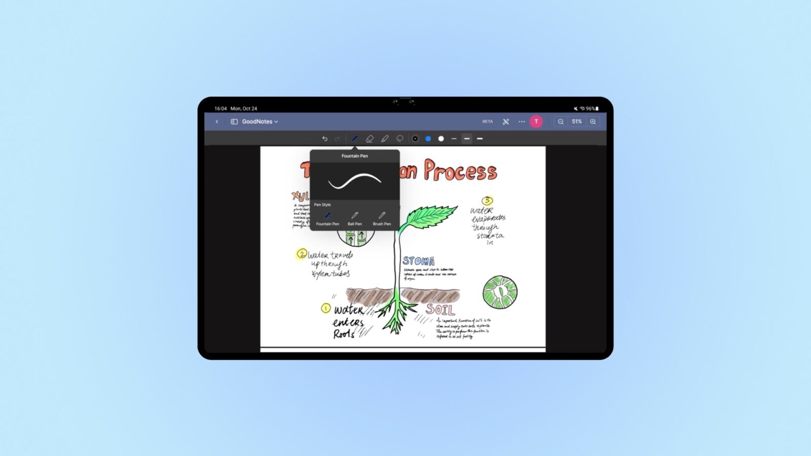 Popular note-taking app GoodNotes comes exclsively to Galaxy tablets ...