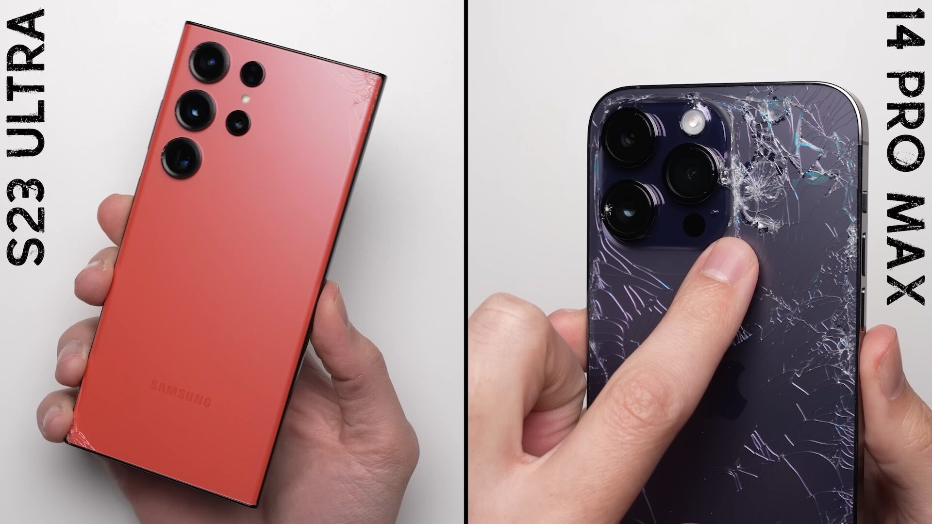 Samsung Galaxy S23 Ultra fares better than iPhone 14 Pro Max in drop ...