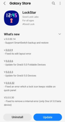 Samsung LockStar gets a much-needed quality-of-life update - SamMobile