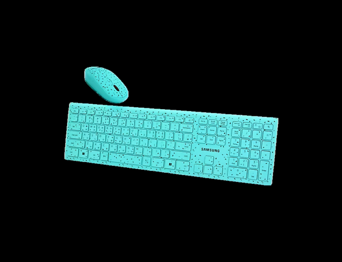 Samsung mint and chocolate mouse & keyboard combo is a real thing ...