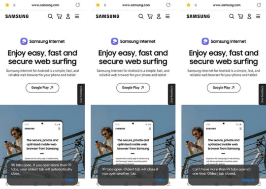 Latest Samsung Internet Beta update is aimed at tablet users - SamMobile
