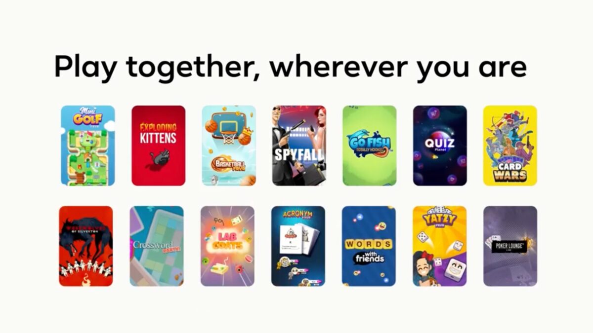 You can soon play games together in Facebook Messenger during video ...