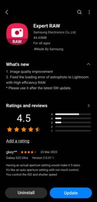 Galaxy S23 Expert RAW update improves image quality, fixes Lightroom bug - SamMobile